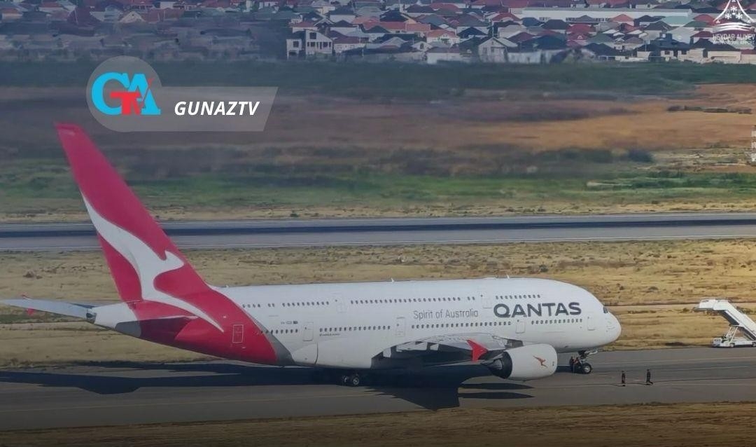 فرود اضطراری بزرگ‌ترین هواپیمای مسافربری جهان در باکو!